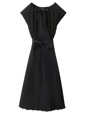 Fabiana Filippi Pleated Midi Dress - Black
