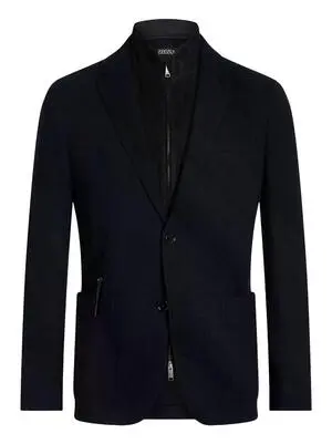 Zegna High Performance Layered Jacket - B09 Navy