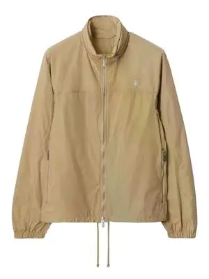 Burberry Logo-badge Jacket - Neutrals