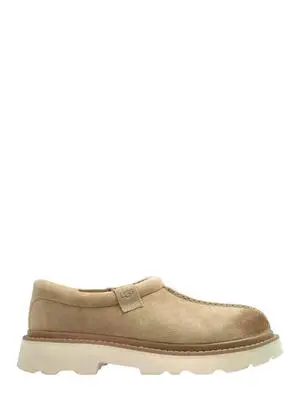 UGG Tasman Lug Leather Mules Neutrals