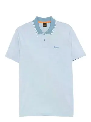 BOSS Piqué Polo Shirt - Blue