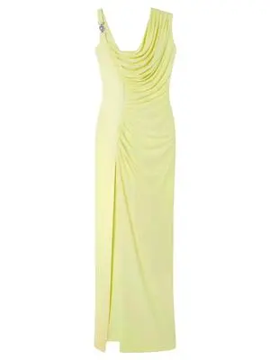 Versace Medusa '95 Draped Gown - Yellow