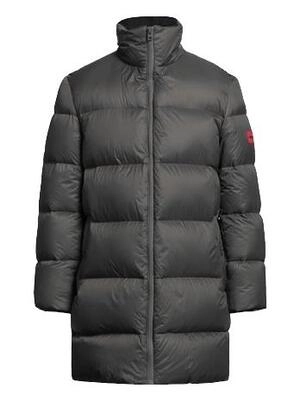 Hugo Quilted Puffer Down Coat Lead