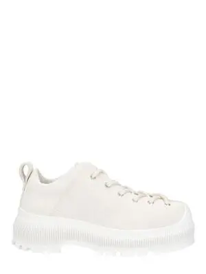 JIL SANDER Leather Sneakers - Off White