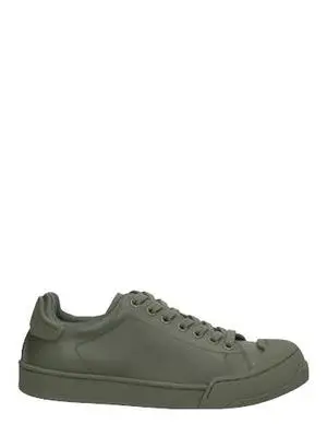 Marni Leather Low-top Sneakers - Green