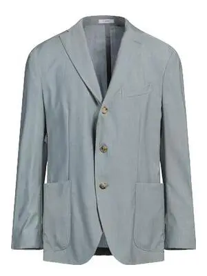 Boglioli Blazer Light Size Virgin Wool, Lyocell, Elastane - Grey