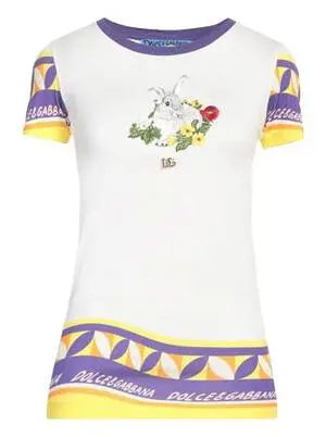 Dolce & Gabbana Printed T-shirt - White