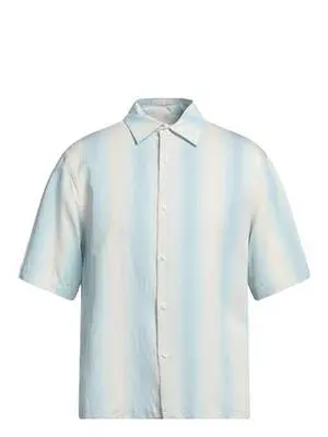 Sandro Shirt Sky Size Viscose, Polyamide - Blue