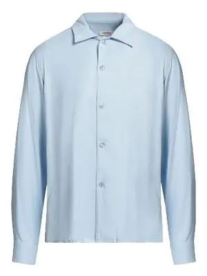 Sandro Shirt Sky Size Viscose - Blue