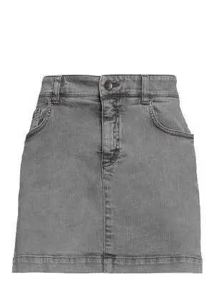 Dolce & Gabbana Denim Pencil Skirt - Grey