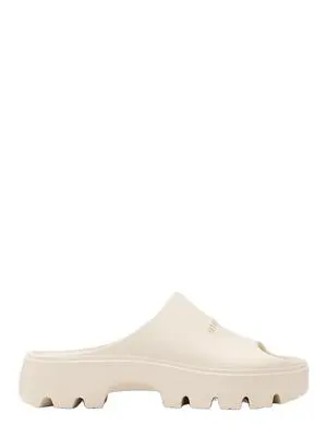 ALLSAINTS Eclipse Flatform Slides - Chalk White