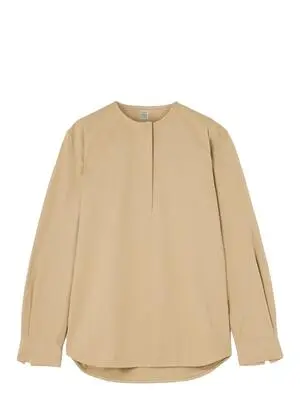 TOTEME Organic Cotton-twill Shirt - Neutrals