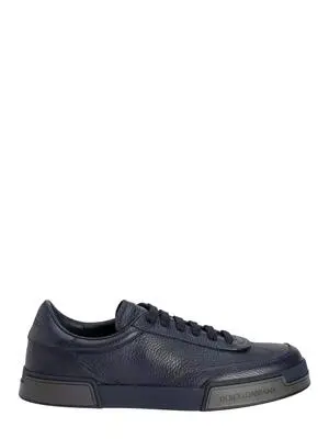 Dolce & Gabbana Leather Sneakers - Blue