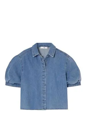 FRAME FRAME The Billow Denim Shirt Light Denim