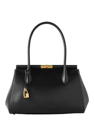 Dolce & Gabbana Marlene Leather Tote - Black