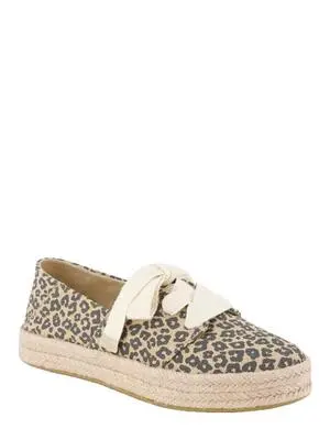 Toms TOMS Carolina Lace-up Espadrille Sneaker Beige/khaki