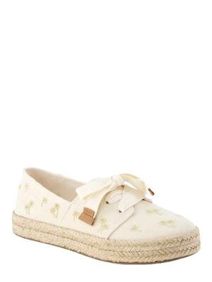 Toms Carolina Lace-up Espadrille Sneaker - Natural