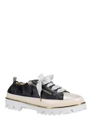 Ron White Ninazee Ultralight Lace-Up Sneaker Onyx/ Platino