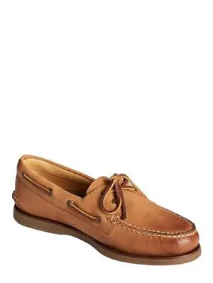 Sperry Gold Cup Authentic Original 2-eye Boat Shoe - Medium Beige