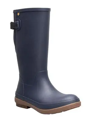 Bogs Amanda Ii Tall Waterproof Rain Boots - Navy