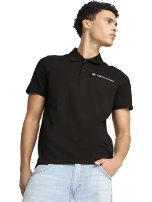 PUMA Bmw Motorsport Jacquard Polo Shirt - Black