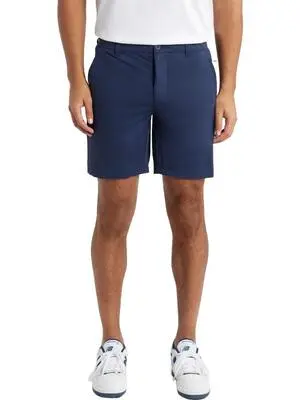 SWANNIES Fairway 8-inch Flat Front Stretch Golf Shorts - Navy