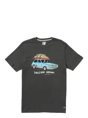 Volcom X Drew Toonz Graphic T-shirt - Stealth