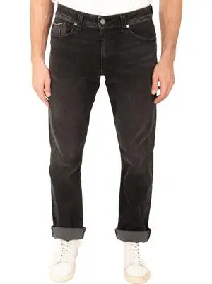 Fidelity Denim Jimmy Slim Straight Leg Jeans - Double D