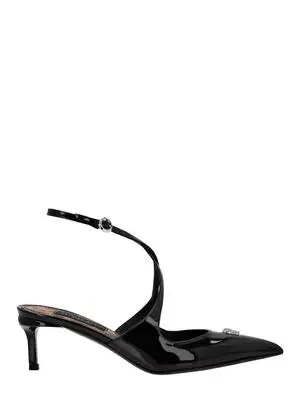 Philipp Plein Skull Strass Pumps - Black