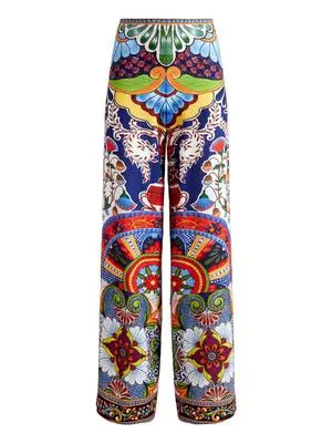 Alice + Olivia Athena Printed Trousers - Multicolour