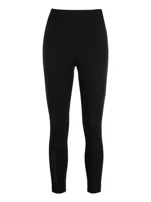Moncler Zipped Leggings - Black