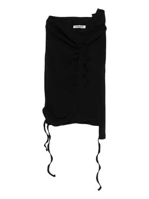 Ottolinger Cotton Mini Skirt - Black