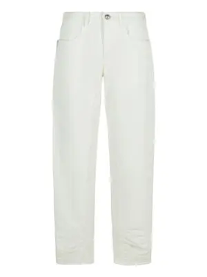 JIL SANDER Cotton Jeans - White