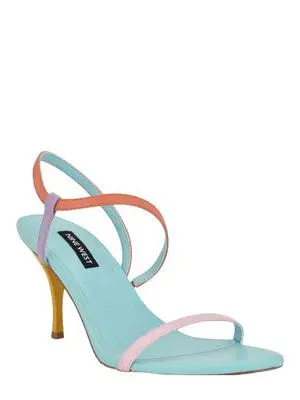 Nine West Nine West Carolyn Slingback Sandal Light Pink Multi