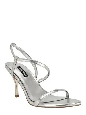 Nine West Nine West Carolyn Slingback Sandal Silver