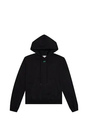 Off-White Alien Mush Boxy Hoodie - Black/green