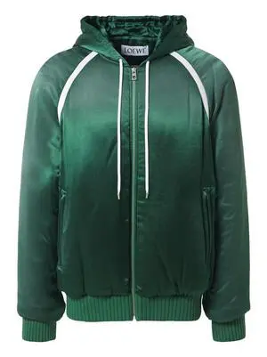 Loewe Satin Tracksuit Jacket - Green