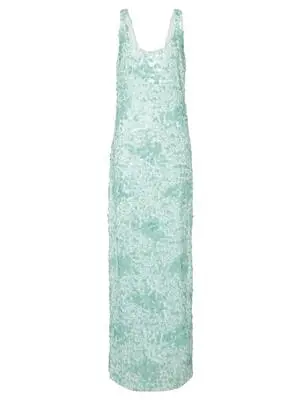 Simkhai Bex Sequined Maxi Dress - Blue