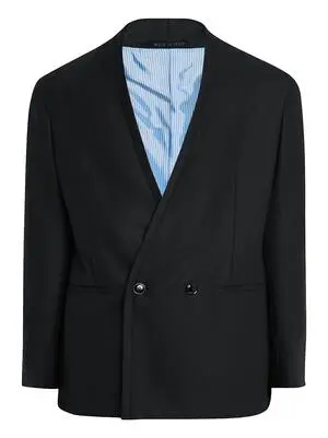 Giorgio Armani Upton Double-breasted Suit - Black