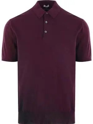 CARUSO Knit Polo Shirt