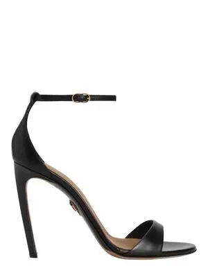 Dolce & Gabbana 105mm Leather Sandals - Black