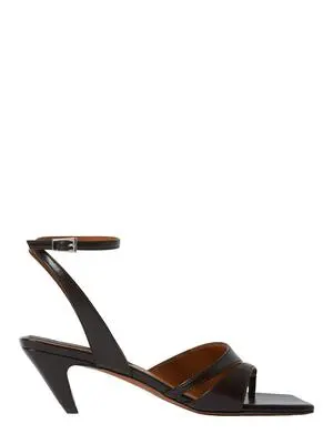 Stella McCartney Stella Spur Kitten Heels - Chocolate Brown