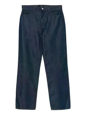 Theory High-waist Straight-leg Jeans - Blue