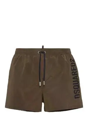 Dsquared2 Logo-print Swim Shorts - Green