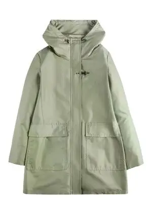 FAY Fay Hooded Coat Green