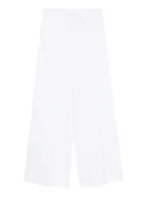Theory Crinkled Trousers - White