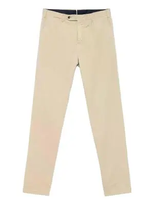 PT TORINO Tapered Chino Trousers - Neutrals