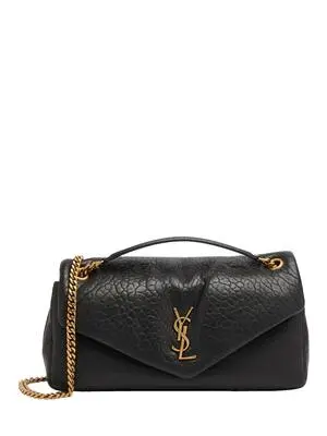 Saint Laurent Calypso Small Shoulder Bag - Black