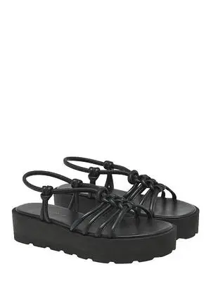 GIANVITO ROSSI Hebe Sandals - Black Leather