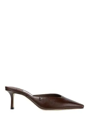 JIMMY CHOO-Jimmy Choo Vivi 65 Lizard-Printed Leather Mules